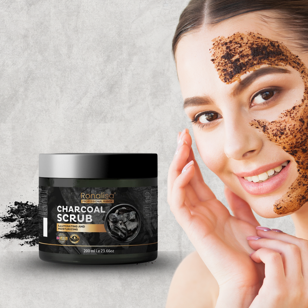 Charcoal Face Scrub for Clear Skin | Ronalisa London – Aftonlondon